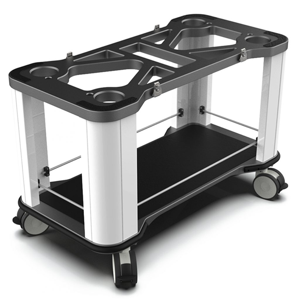 Bespoke trolley for liver perfusion device | Team Consulting