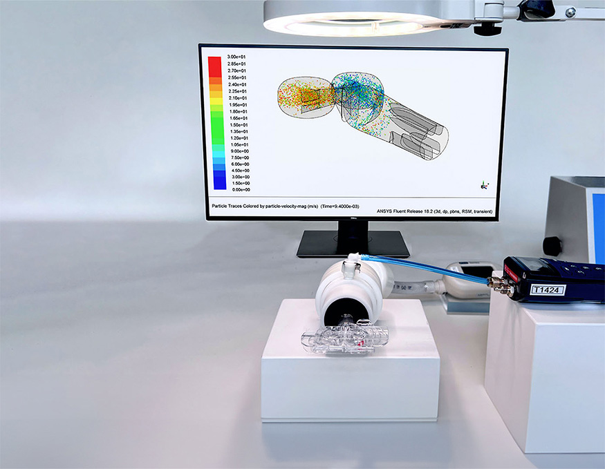Airflow simulation for inhaler design using CFD | Team Consulting